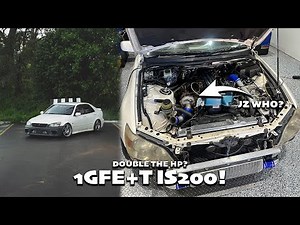 TURBOCHARGING MY IS200! (1GFE+T) My Budget Drift Car