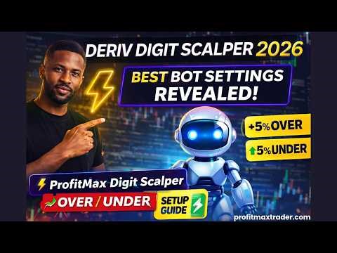 ProfitMax Digit Scalper 2026 ⚡ Why This Over Under Bot Works on Deriv