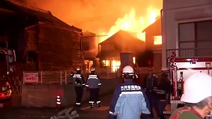 Japan's biggest fire in nearly 50 years ravages 170 buildings, kills one