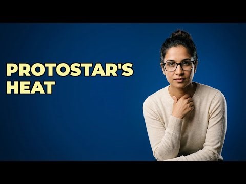 Does Protostar Temperature Increase Before Fusion?