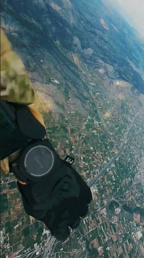 POV: Army Special Forces Military Free Fall Training