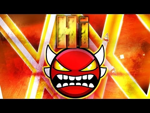 "Hi" 100% Complete (INSANE DEMON) - by Krazyman50 - Geometry Dash [2.1]