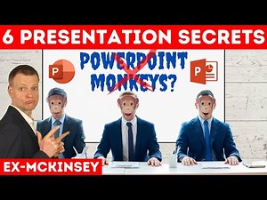 Consulting presentation skills: Ex-McKinsey shows you why & how consultants truly use MS PowerPoint