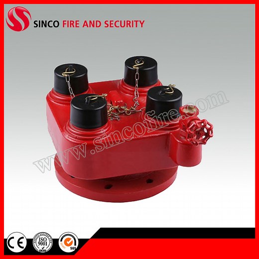 [Hot Item] 4 Way Breeching Inlet Fire Hydrant Valve