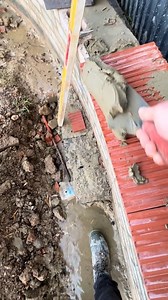 50. {How To Lay Bricks tricks For Beginners Using a line cutting}🧱🧱🧱#brickhouse #bricklaying | Bricklayer