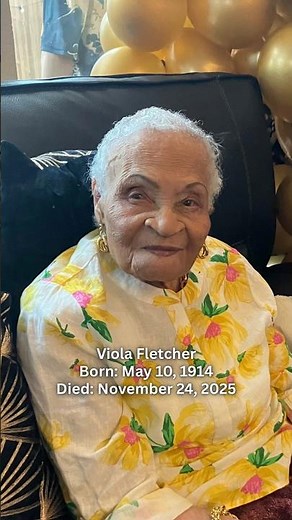 Viola Fletcher - Oldest Survivor of the Tulsa Race Massacre, Aged 111🕊️#viola #history #fy #shorts