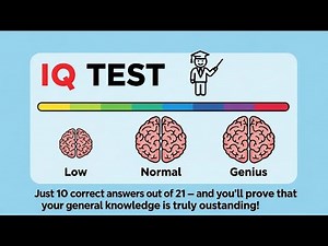 ⭐ 5. IQ Test + General Knowledge Quiz | Genius Level Challenge#iqtest #gk_test