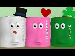 Learn Months of the Year with Calendar Mugs