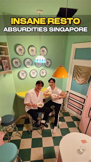 7.4K views · 84 reactions | Nakakaloka ang resto na 'to sa Singapore! The world of ABSURDITIES. . Book on Klook and use our NEW promo code 헖헛헨헖헞헔헡헗헝헢험헞헟헢헢헞 to get discounts. . The craziest restaurant in Singapore. A 6-course Omakase meal that makes no sense, but definitely a must-try. . #CNJSingapore #thingstodoinsingapore #KlookKreatorPH #klookkreator | Chuck and Joe | Facebook
