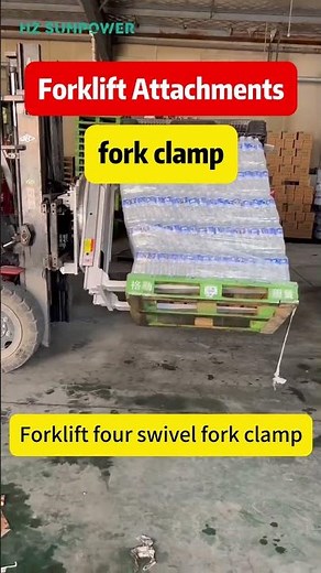 360° Smart Forklift Rotating Forks