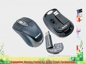 Microsoft Wireless Notebook Optical Mouse 3000 - Slate (BX3-00012)