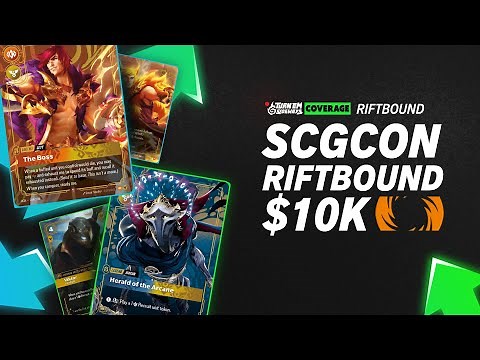 SCGCON Vegas Riftbound 10K - Warmup Tournament Coverage