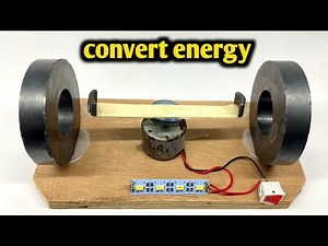 How To Make Free Energy Mini Generator Homemade Easy | Using Two Big Magnet And Dc Motor | Sb Craft