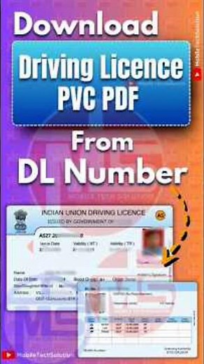 DL PDF Download Without OTP || Driving Licence PDF Download 2025 || Driving Licence Download