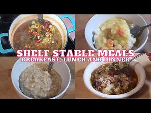 SHELF STABLE PANTRY MEALS | EMERGENCY PREPPER MEALS | PANTRY CHALLENGE | BUDGET MEALS | EPISODE 8