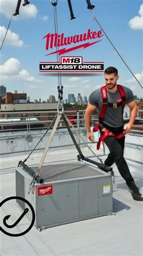 M18™ LiftAssist Drone Hook Agency Concept Tool