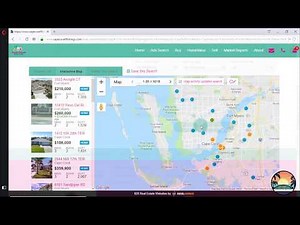 Cape Coral FL Real Estate Listing Website Features Explainer Video