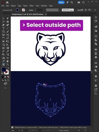 Adobe Illustrator 2026 - Invert an image the BEST way! #adobe #illustratortutorial #illustrator