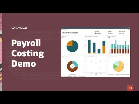 Payroll Costing Demo: Uncover trends in payroll through easily accessible cross departmental data.
