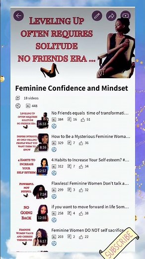 Feminine ladies leveling up often requires moments of solitude and reflection. #feminine #woman