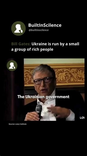 Money | Entrepreneurship | Success on Instagram: "When Bill Gates speaks, the world pays attention — but this time, his remarks stirred major debate. He described Ukraine as “one of the worst-governed countries in the world,” arguing that a small elite controls much of its wealth and influence. Despite being Europe’s agricultural powerhouse, Gates believes deep-rooted corruption holds the nation back from its true potential. It’s a provocative statement — one that forces us to reflect on the int