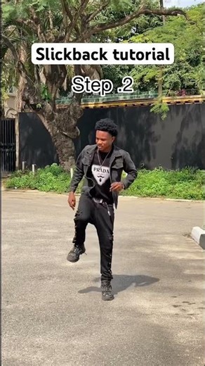 Slickback tutorial (2 steps) #slickback #airwalk #moonwalk #funk #remix #dance #shorts