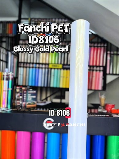 Putih Lembayung Gold product dari @Fanchi Indonesia #fanchiindonesia #vinylwrap #agenfanchi #carvinyl #distributorfanchi #carwrap #stickerfanchi #putihlembayung