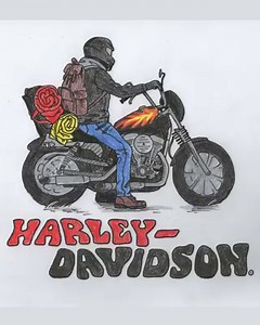 57K views · 1K reactions | Time to show off your skills. Download these coloring pages  https://bit.ly/Helmet70sColoringPages Share your artwork in the comments! ⬇️ | Harley-Davidson | Facebook