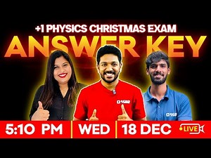 Plus One Physics Exam | Answer Key | Exam Winner +1