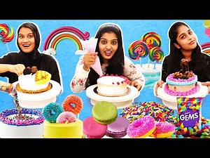 3 CAKE DECORATING CHALLENGE 🤩 | ഒരു കിടിലന്‍ കേക്ക് ചലഞ്ച് 😋 | PULLOTHI
