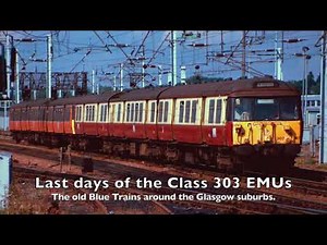 Class 303 EMU last days 2001.