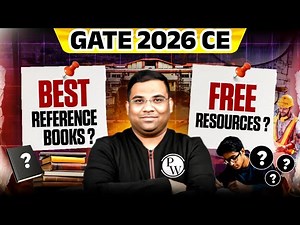 GATE 2026 Preparation | Best Reference Books for GATE Civil Engineering | Free Resources