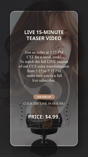 20 reactions | LIVE 15-MINUTE TEASER VIDEO Join us today at 3:15 PM...