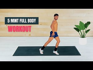 Fast 5-Minute Full Body Routine | Quick Daily Home Exercise