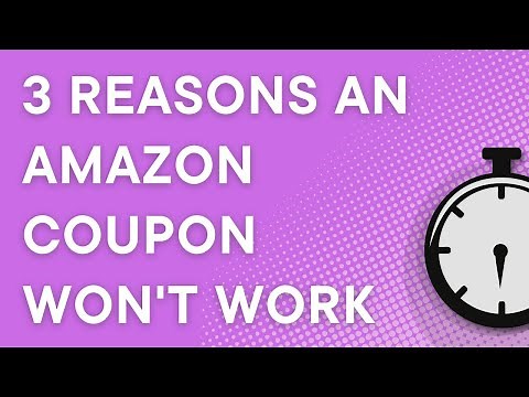 3 reasons your Amazon coupon doesn't work