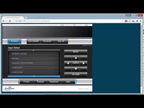 Controlling A Crestron RoomView Connected Display (via Crestron)