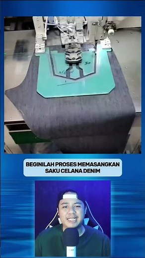 PROSES MEMASANG SAKU CELANA #faktamenarik #faktadunia