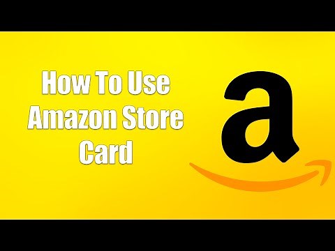 How To Use Amazon Store Card
