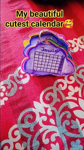 ✨ “Cutest Mini Calendar Ever 😍 | Easy & Beautiful DIY Craft”