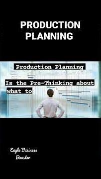 Production Planning #Production #productionmanagement #planning