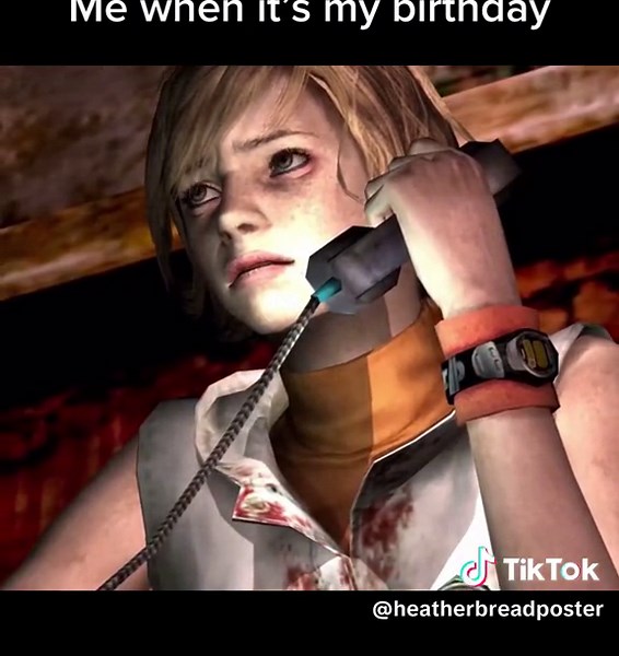 The police officer picking up number 7s phone #silenthill #cherylmason #meme