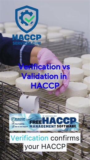 HACCP Services - Verification vs Validation in HACCP
