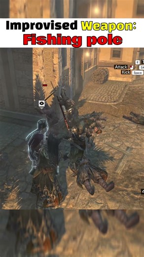 Ezio's ULTIMATE Weapon is a FISHING ROD?! 🎣 (AC Revelations) #shorts #shortvideo