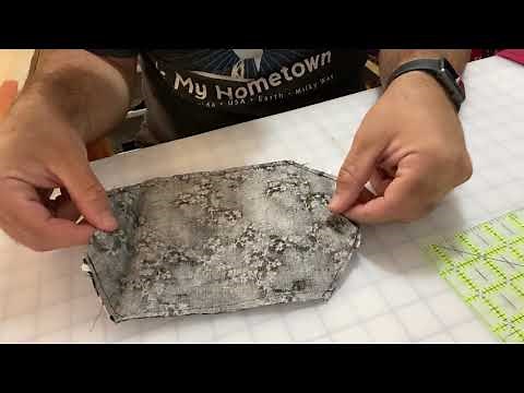 New Mask Design with Vertical Pleats and NO Nose Wire Required!