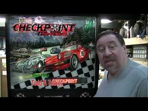 #158 Data East CHECKPOINT Pinball Machine-Neat MOD and also a little known secret! TNT Amusements