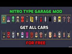 Nitro Type Garage Mod 2020 - All Cars Free