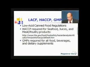 U.S. FDA EXPORT REGULATIONS - Part 4: Food Labeling Requirements & Voluntary Organizations