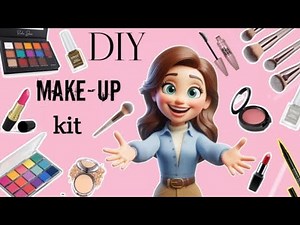 Diy makeup kit ||crafterdisha|| #diy#craft #makeup#trending #papercraft#handmade #viralvideos#video