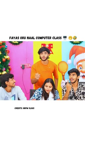 Fayas Oru Naal Computer Class🖥️🤭🤣 #nrfmvlogs #nrfmvlogsfp #fayas #niyas #moni #riyas #shorts