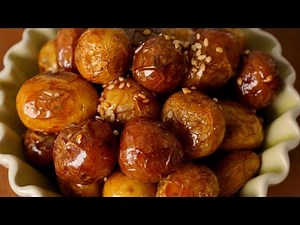 Braised baby potatoes (Algamja-jorim: 알감자조림)